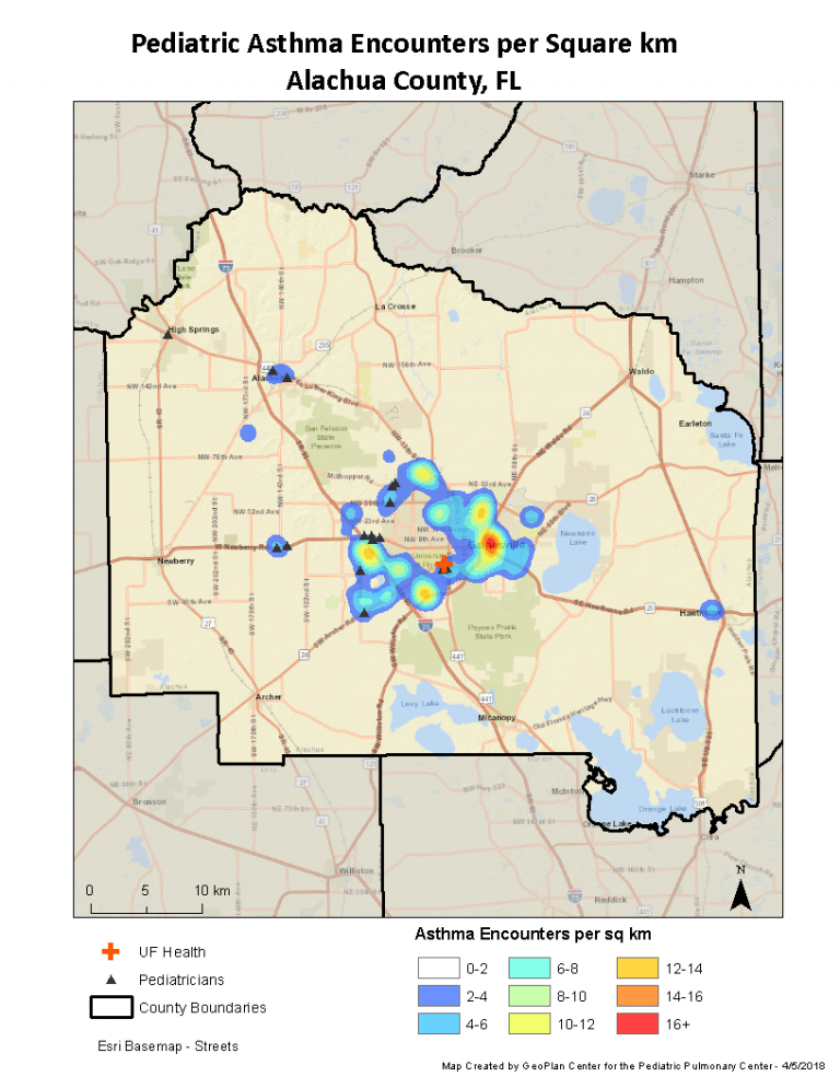 Health Mapping and Analysis – University of Florida GeoPlan Center