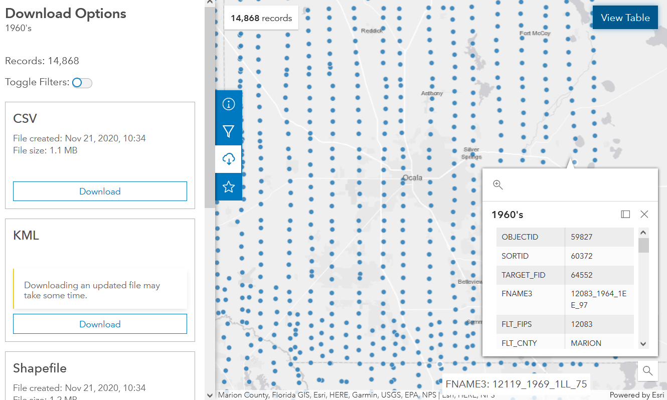Data Highlight: Historic Aerial Imagery – University of Florida GeoPlan ...