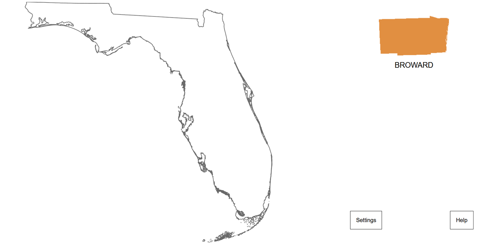Florida County Puzzle – University of Florida GeoPlan Center